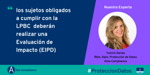 Evaluación del Impacto (EIPD) obligatoria